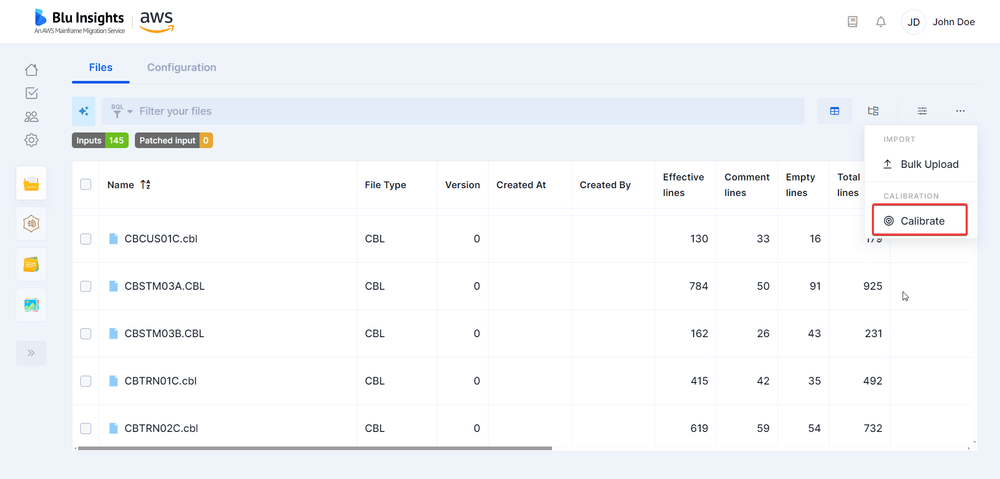 AWS Blu Insights - Say hello to Calibration scoping | AWS Blu Insights