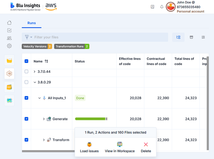 Issues | AWS Blu Insights