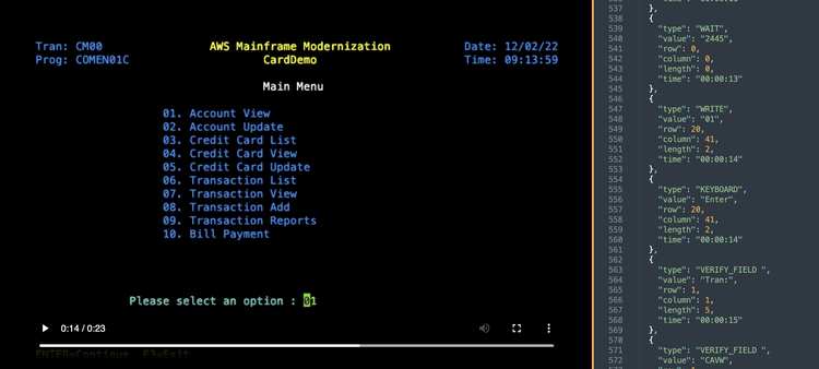 Capture & Replay | AWS Blu Insights