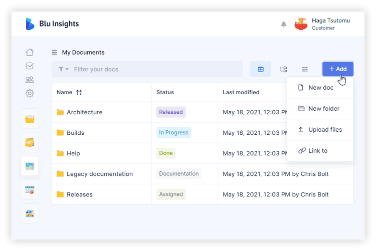 Documents | AWS Blu Insights