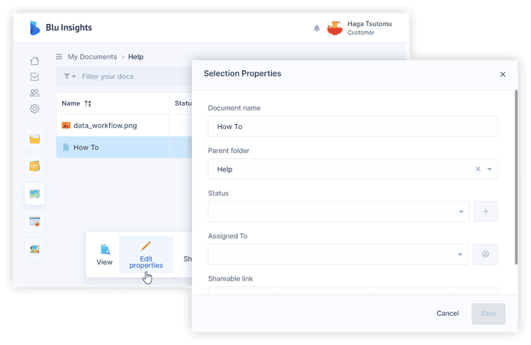 Documents | AWS Blu Insights