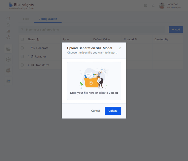 Configuration | AWS Blu Insights