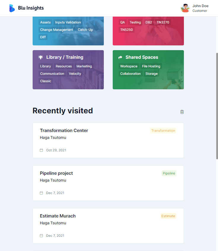 Get Started | AWS Blu Insights