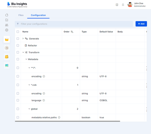 Configuration | AWS Blu Insights