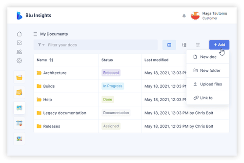 Documents | AWS Blu Insights