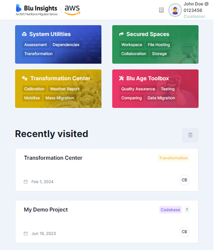 Get Started | AWS Blu Insights