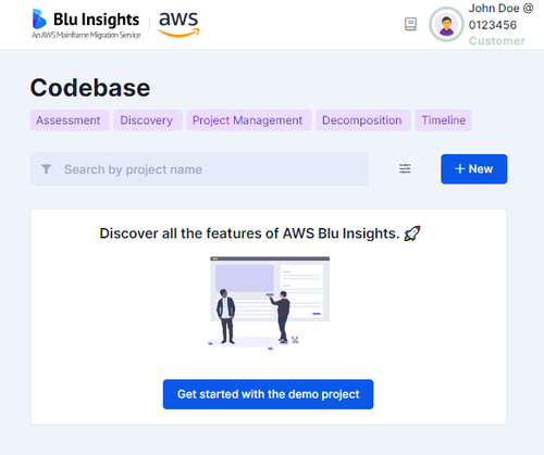 Get Started | AWS Blu Insights