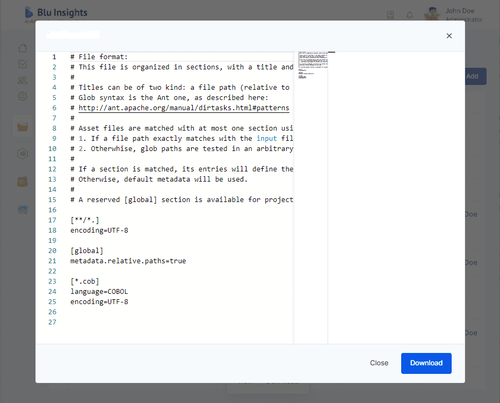 Configuration | AWS Blu Insights